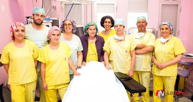 Mastectomia radical modificada feita em ambulatório no Hospital de Santarém